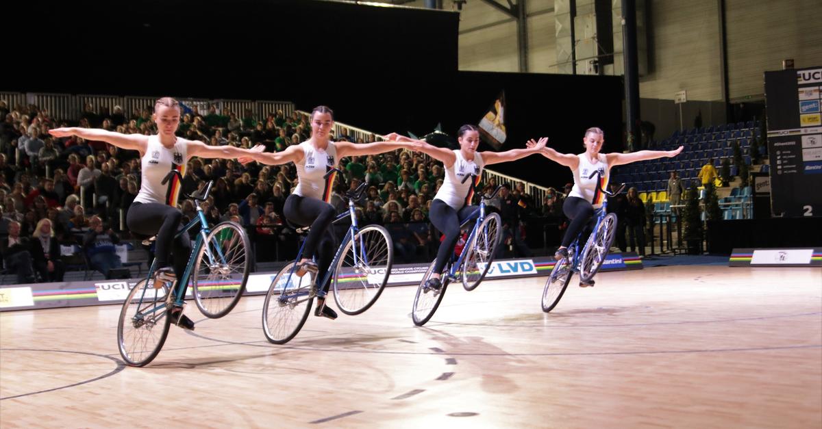 Kunstrad-Vierer des RV Ebersheim bereit für die Hauptsaison